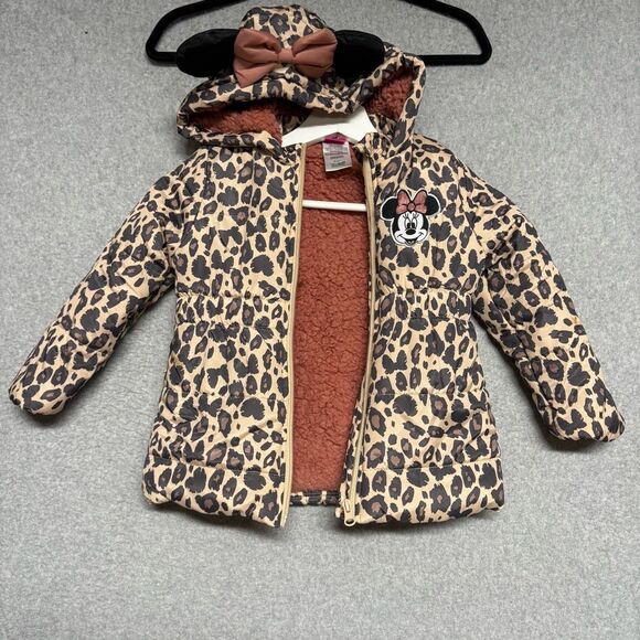Minnie Mouse | Jackets & Coats | Disney Minnie Mouse Leopard Animal ...